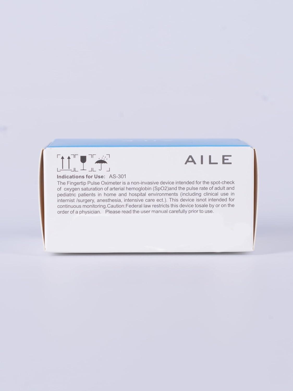 2023 AILE Pulse Oximeter - Accurate Blood Oxygen Monitor for Adults ...