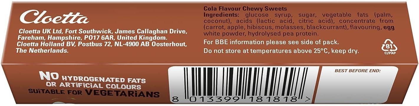CHEWITS Cola Flavoured Sweets Candy 30g x 5 Packs Delicious Tasty And ...