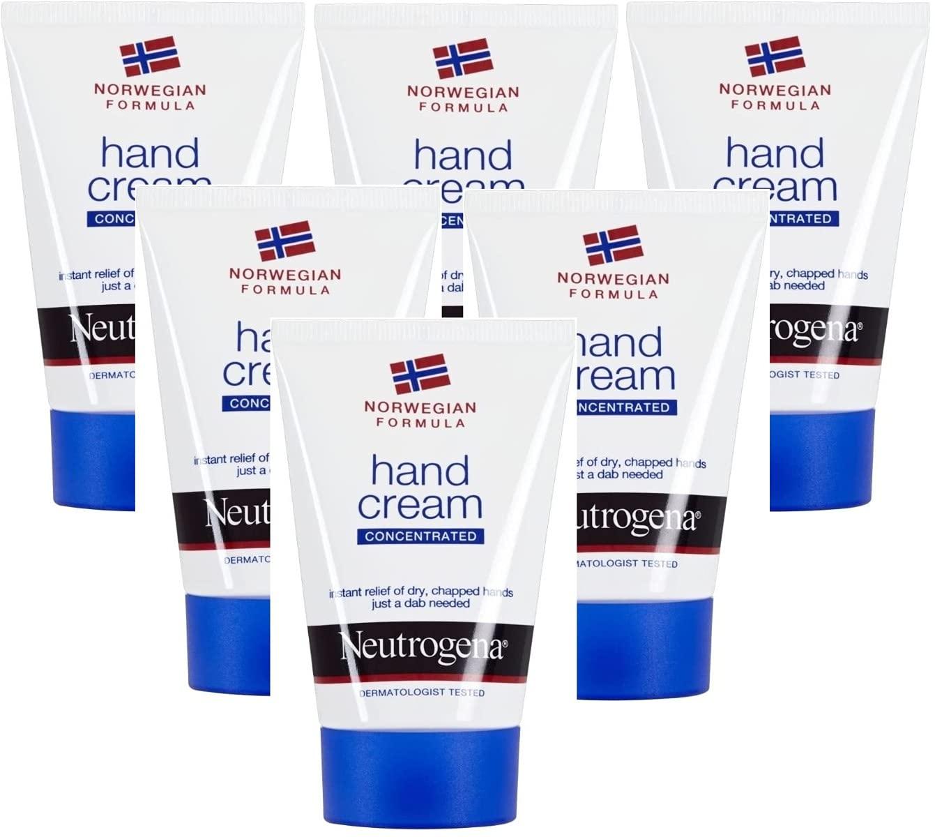 Neutrogena Norwegian Formula Hand Cream 50ml - Concentrated 6 Pack ...