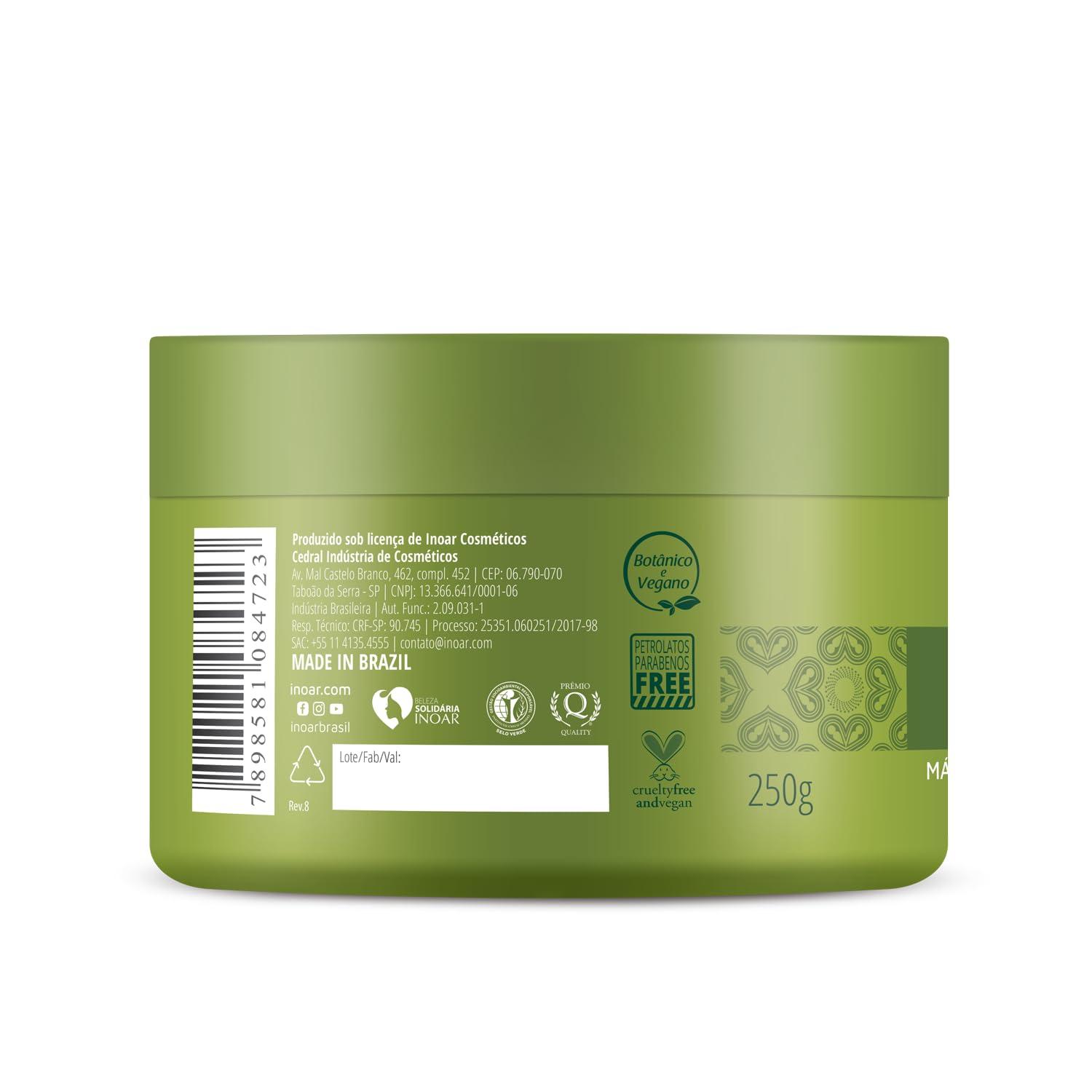 INOAR PROFESSIONAL Argan Oil Hair Mask 8.8 oz - Deep Conditioning ...