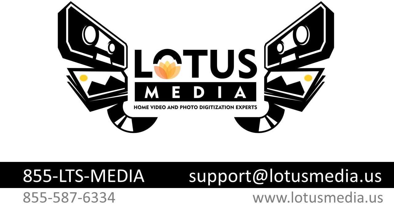 Lotus Media 10 Pack - Video Tape Transfer Service to MP4 (VHS, Hi8 ...