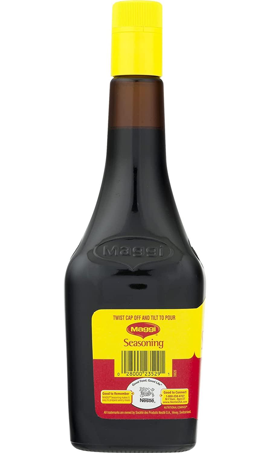 Maggi Seasoning Liquid 27 oz - Premium Flavor Enhancer for Culinary ...