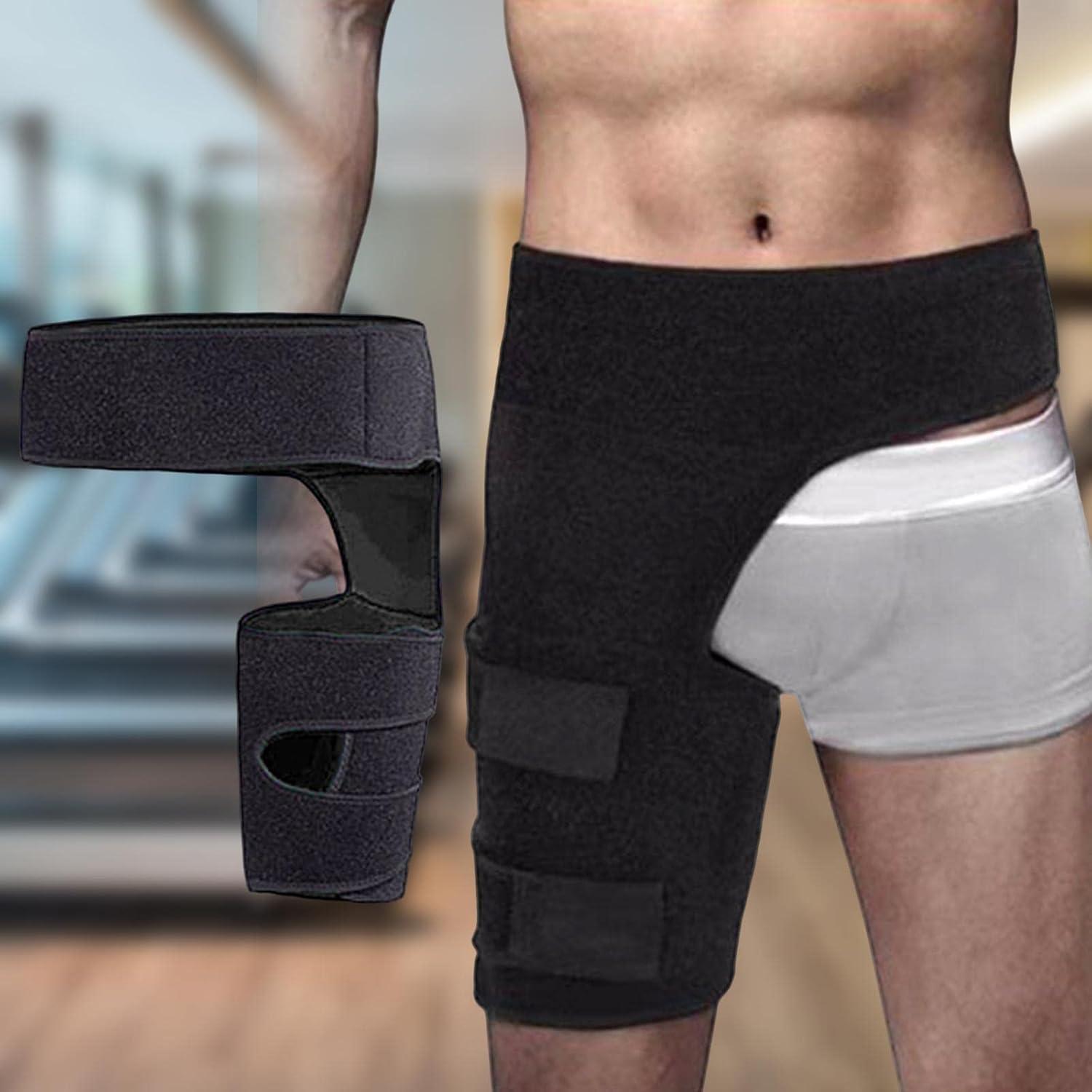Harayaa Hip Puddle Compression Bandage & Knee Tendon Support Cuff ...