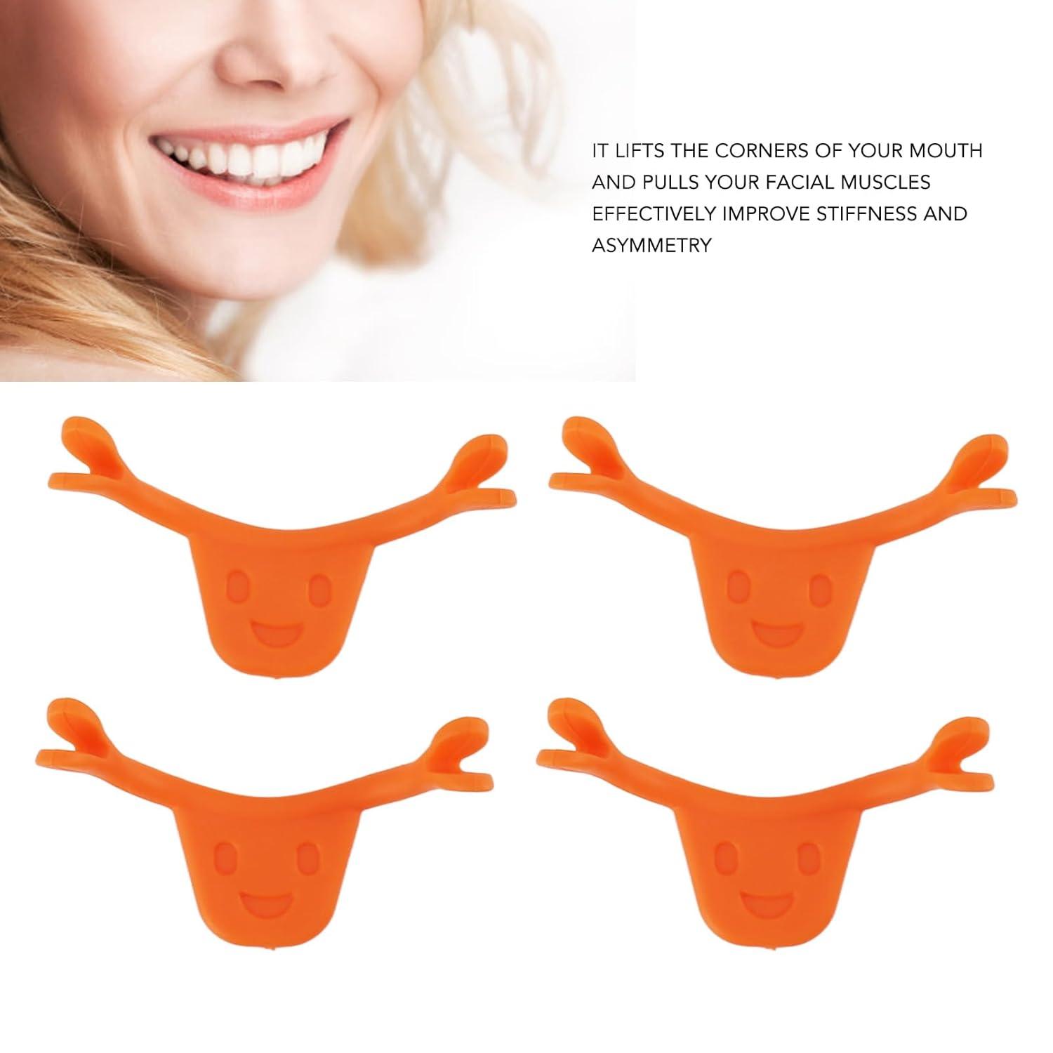 4-Piece Smile Corrector & Facial Trainer - Mouth Exercise Device for ...