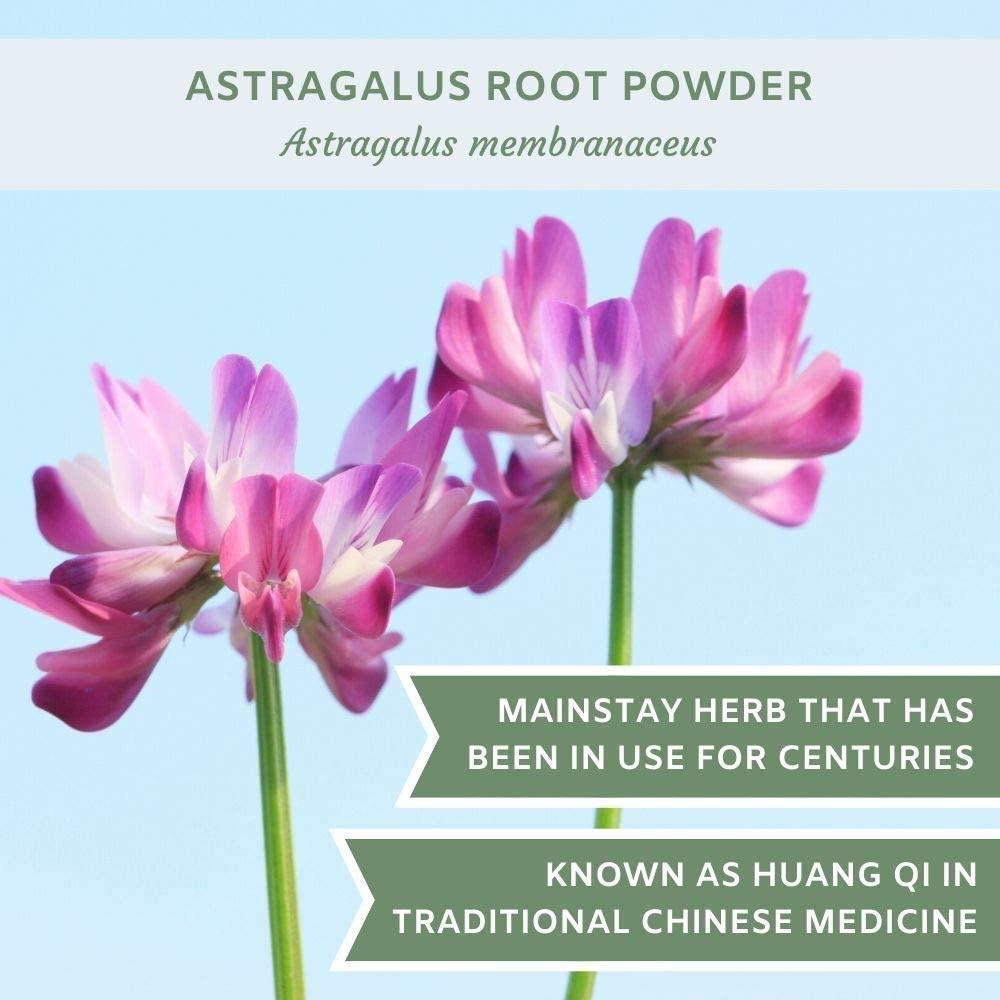 USDA Certified Organic Astragalus Root Powder - 8 oz (227g) | Pure ...