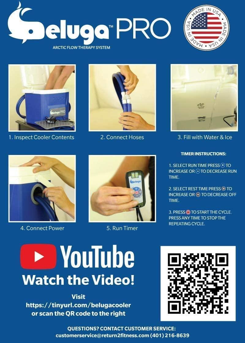 Beluga PRO Arctic Flow Therapy System with Knee Wrap | Advanced ...