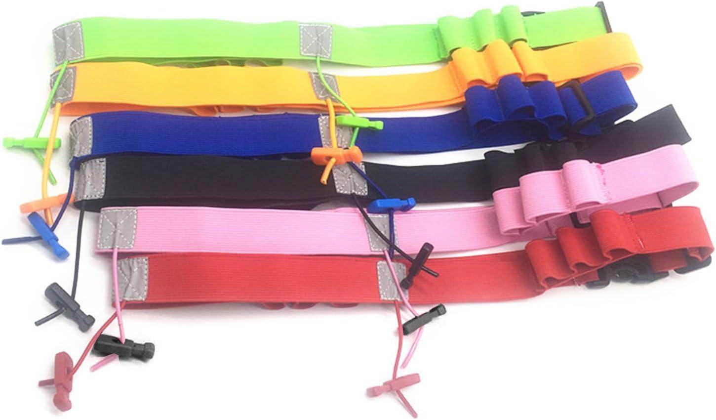 Buy Elastic Gel Loop Running Number Belt with Reflective Strip for ...