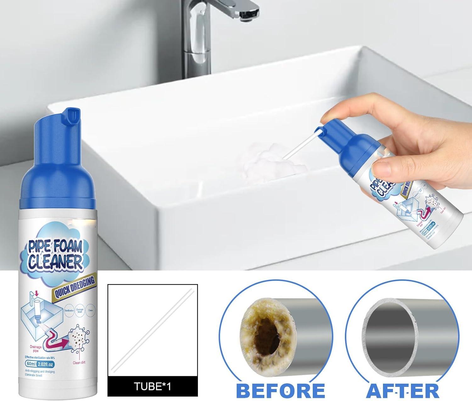 Yougo Drain Cleaner Get out Foaming Drain Cleaner Sink Foam Drain ...