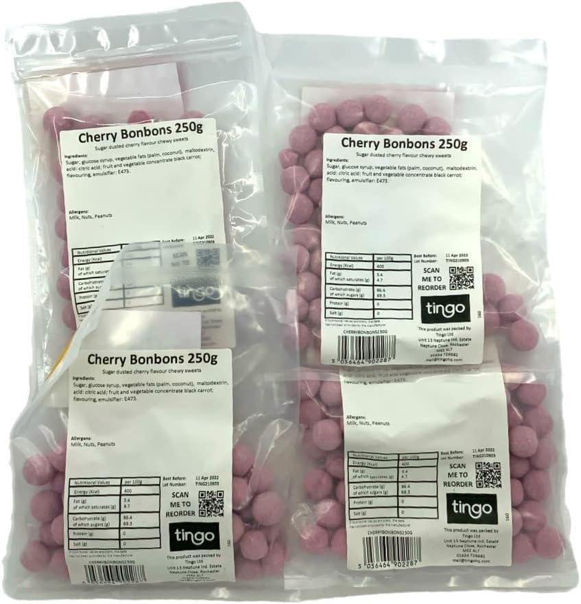 Chewy Cherry Bon Bons 1 Kilo Bag Cherry 1 kg | Buy Now with Express ...