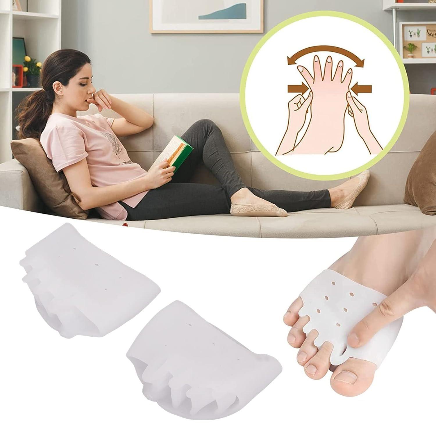 3 Pairs Toe Separator Set Relieve Swelling Fatigue Separating ...