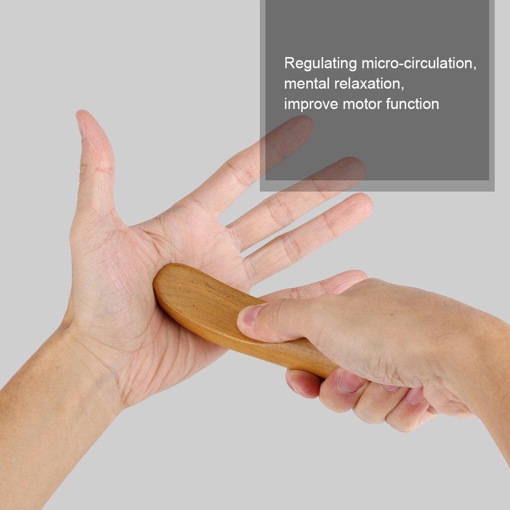 Foot & Hand Massage Wooden Stick | Acupressure Meridian Tool | Mini ...
