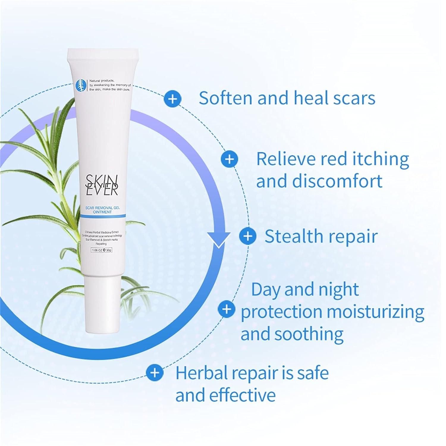 Herbal Gel Ointment Removal Pads 30g - Gentle Scar Soothing Facial Care ...