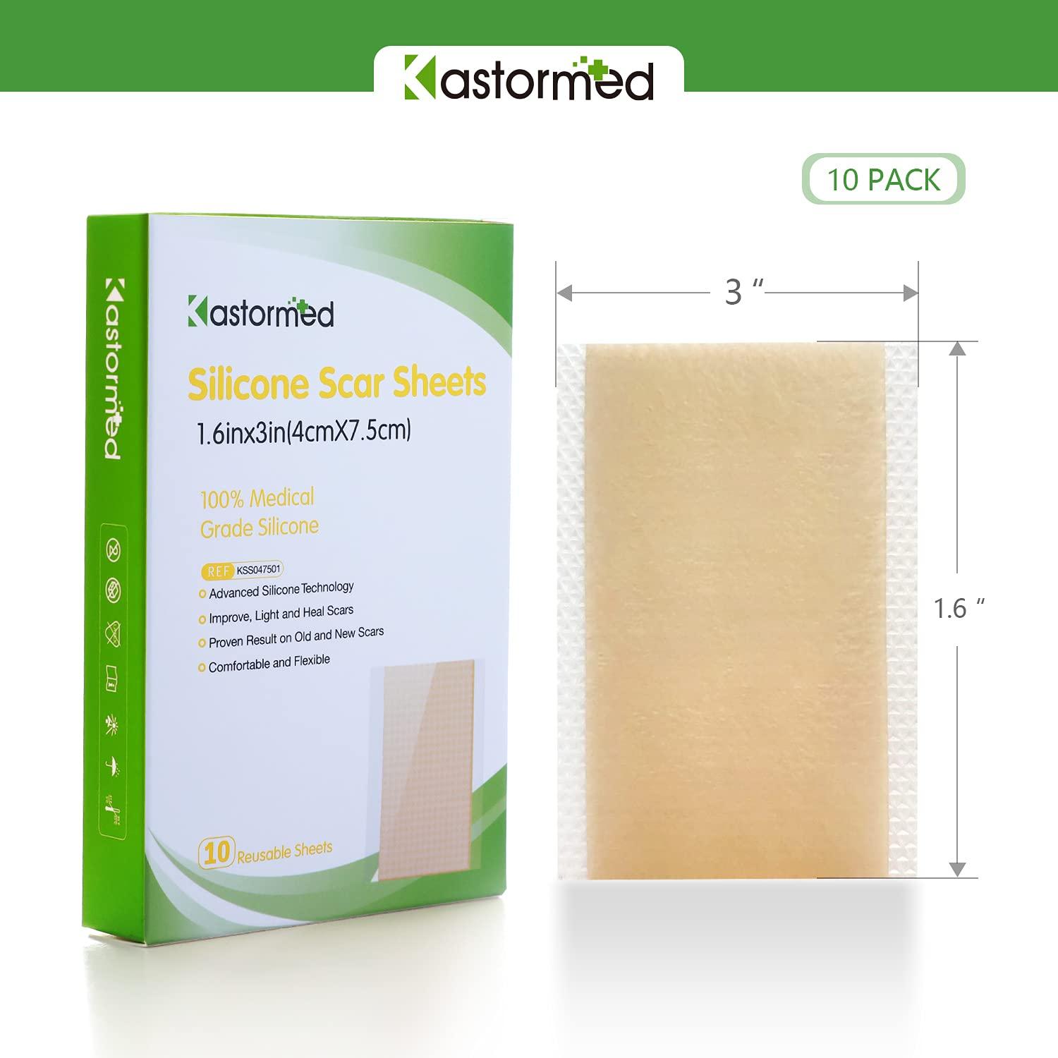 Silicone Scar Sheets Professional Removal Sheets for Keloid Bump Scars ...