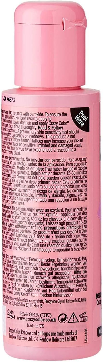 Renbow Crazy Color Lavender Semi-Permanent Hair Dye 100ml - Pack of 1 ...