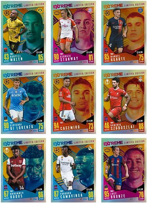 Buy Topps Match Attax Extra 2024 Full Box - 36 Packs (432 Cards ...