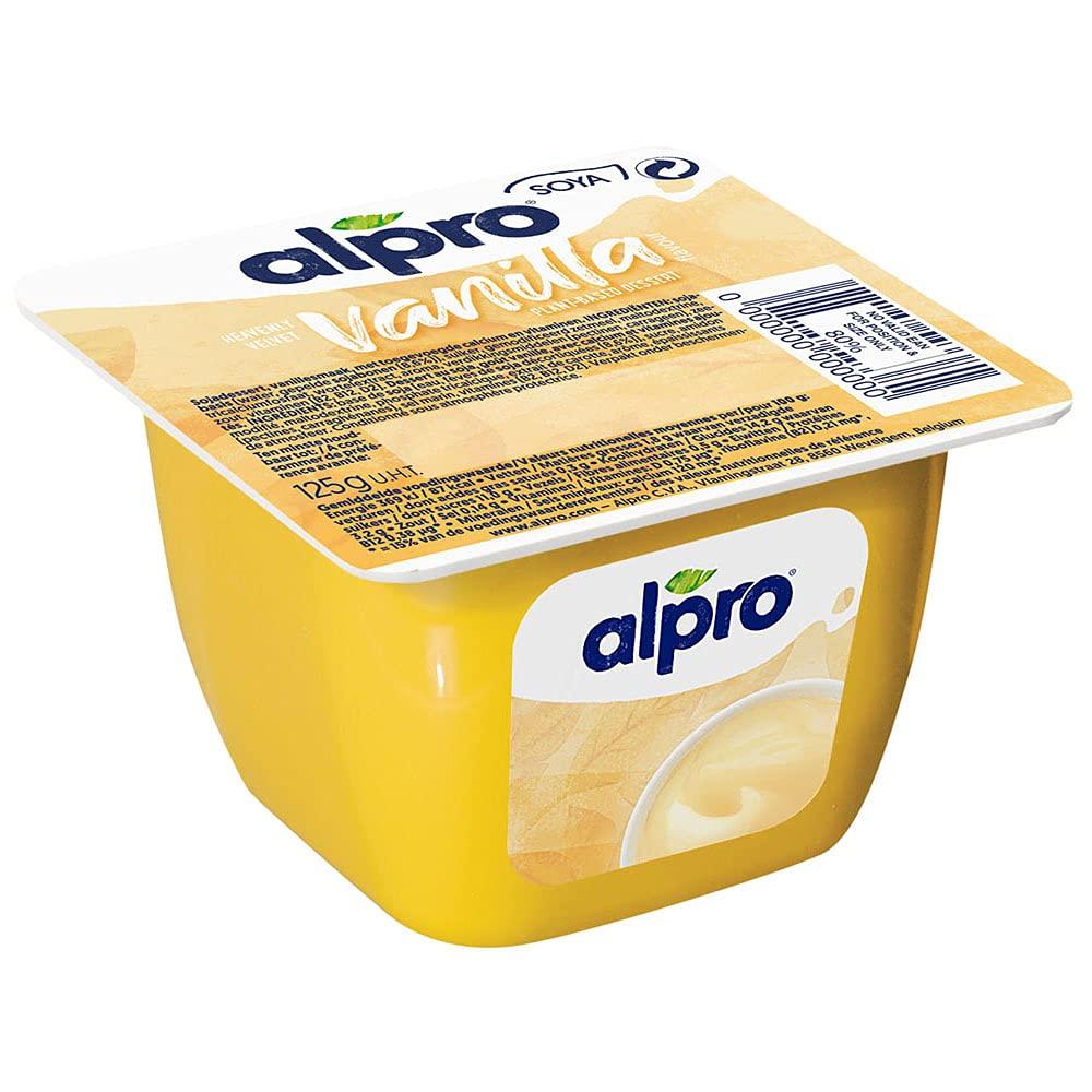 Buy Alpro Soy Dessert Vanilla 4 x 125g - Delicious Dairy-Free Vegan ...