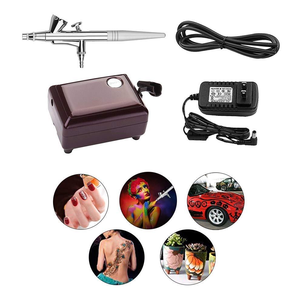 Professional Airbrush Makeup Kit with Compressor - Ideal for Face, Body ...