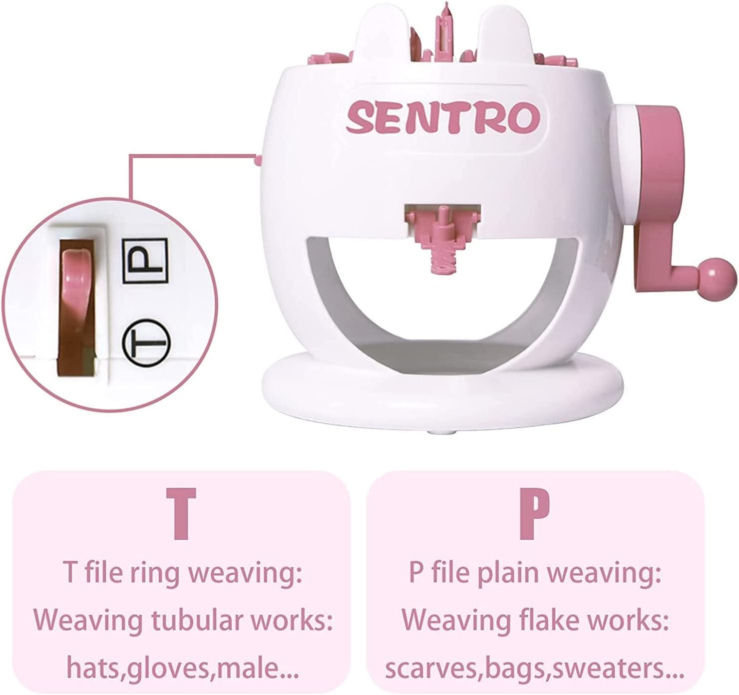 Knitting Machine SENTRO 22 Needles Machines Smart Weaving Loom DIY ...