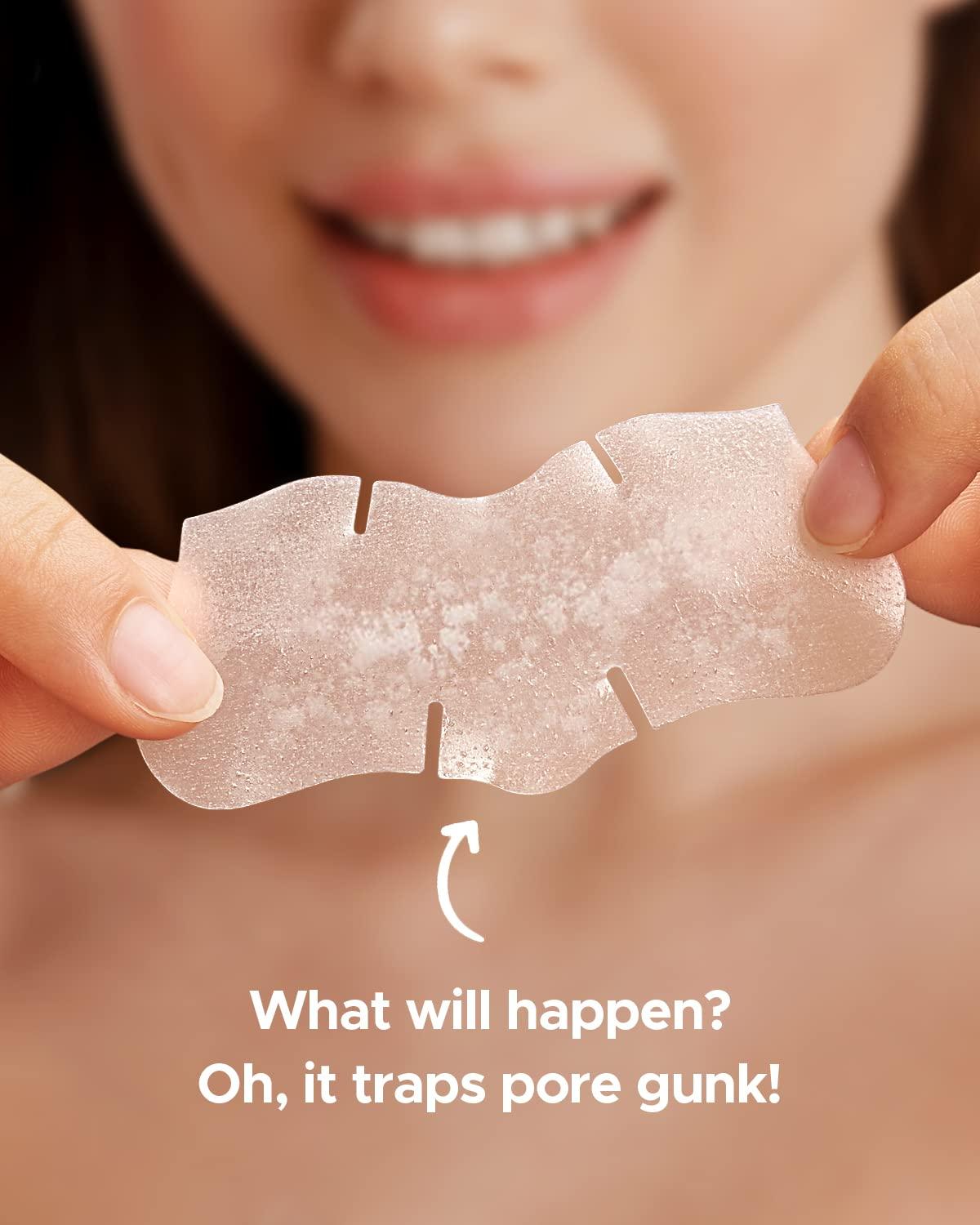 LitBear XL T-Zone Patch - 30 Patches, Hydrocolloid for Nose, Forehead, Chin, Pimple, with Tea ...