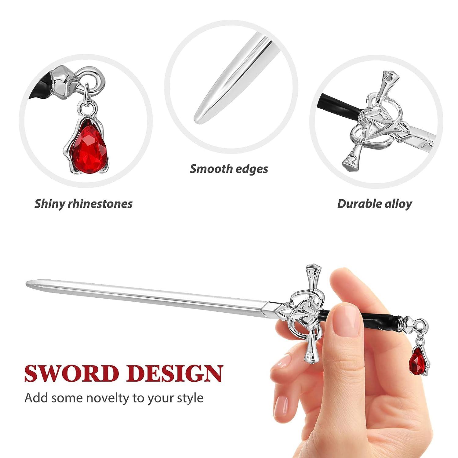 KALLORY Chinese Style Sword Hair Stick - Women's Hair Accessories | Buy ...