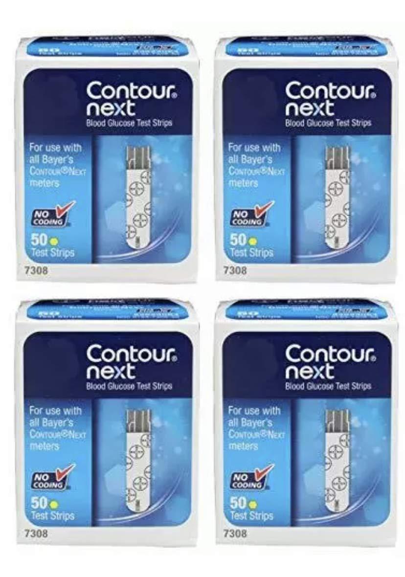 Bayer Contour Next Test Strips 100 Count (2 x 50) - Accurate & Reliable ...