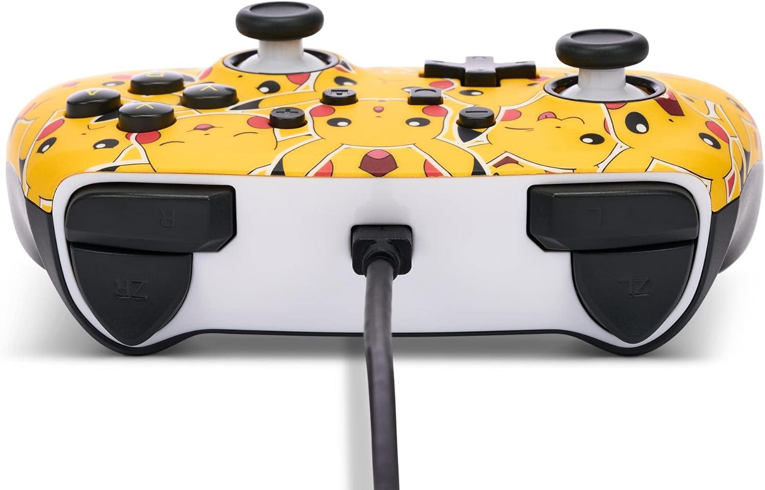 PowerA Enhanced Nintendo Switch Pikachu Moods Wired Controller ...