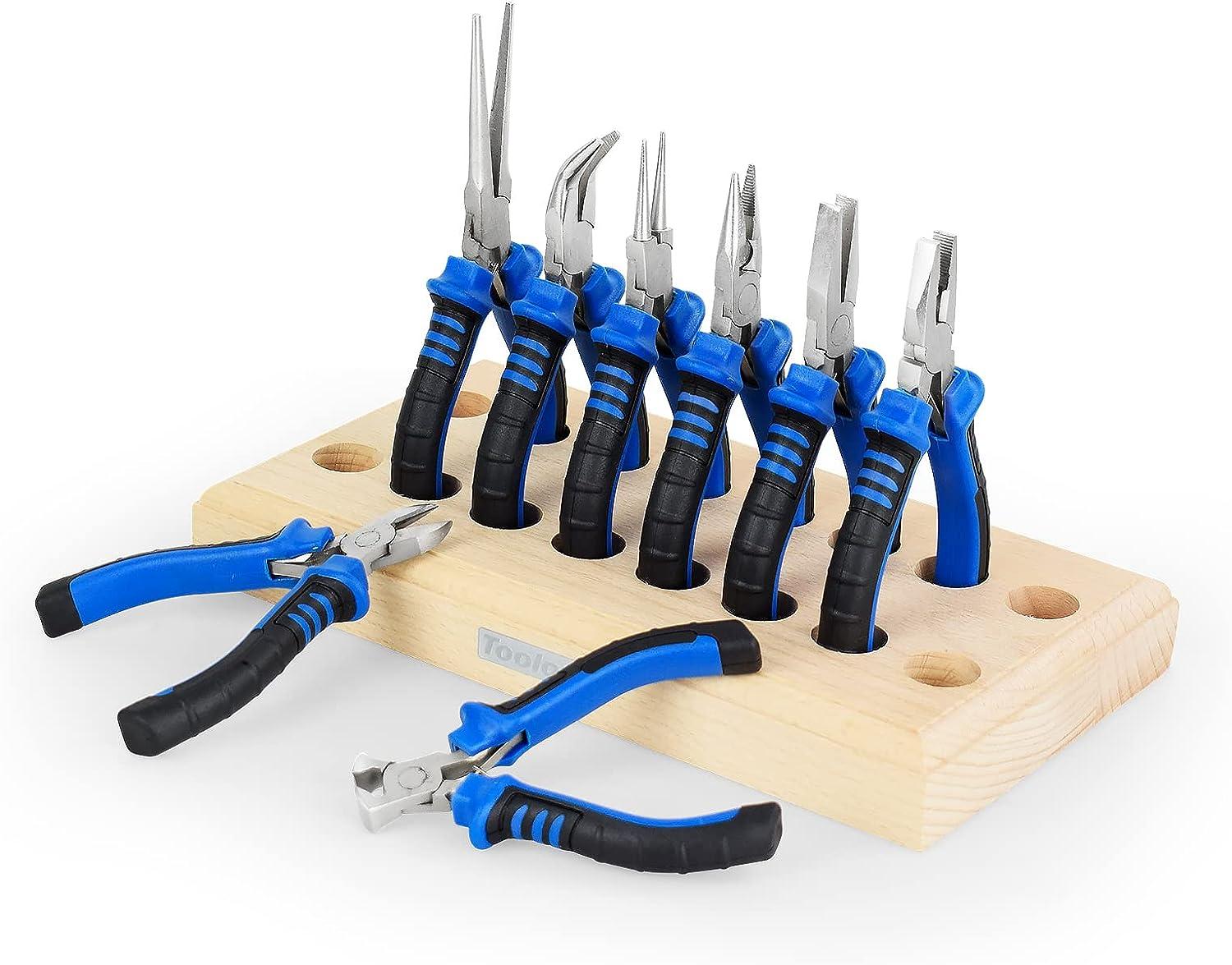Jewelry Pliers 8Pcs Set Jewelry Making Tools Mini Precision Pliers Kit ...