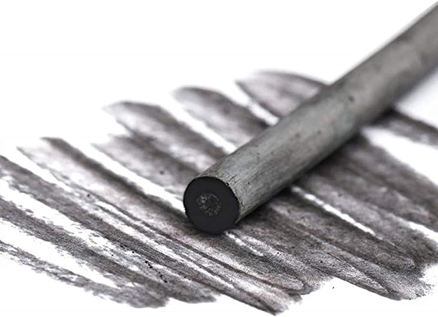 XHBTS Willow Charcoal Sticks for Drawing and Sketching - 50 Pcs Soft ...