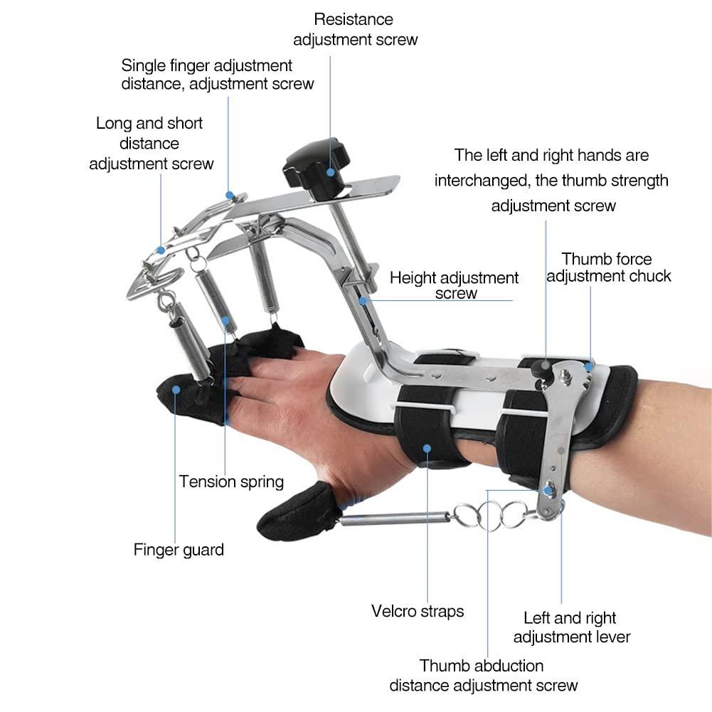 Dynamic Wrist Finger Orthosis | Hand Muscle Strength Rehabilitation ...