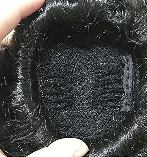 Shop Synthetic Curly Art Hair Clip - Short Afro Puff Extensions ...