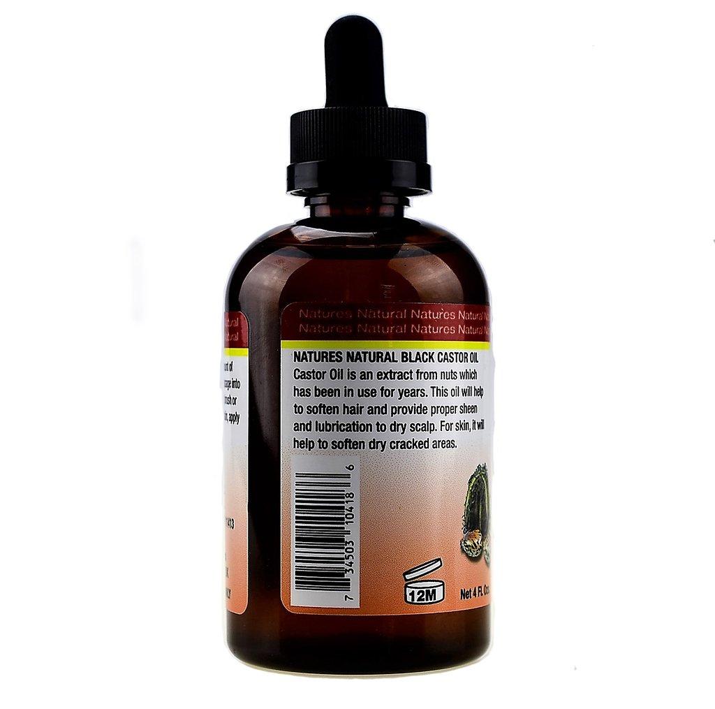 Nature's Natural Jamaican Black Castor Oil 4 oz with Child Safety ...