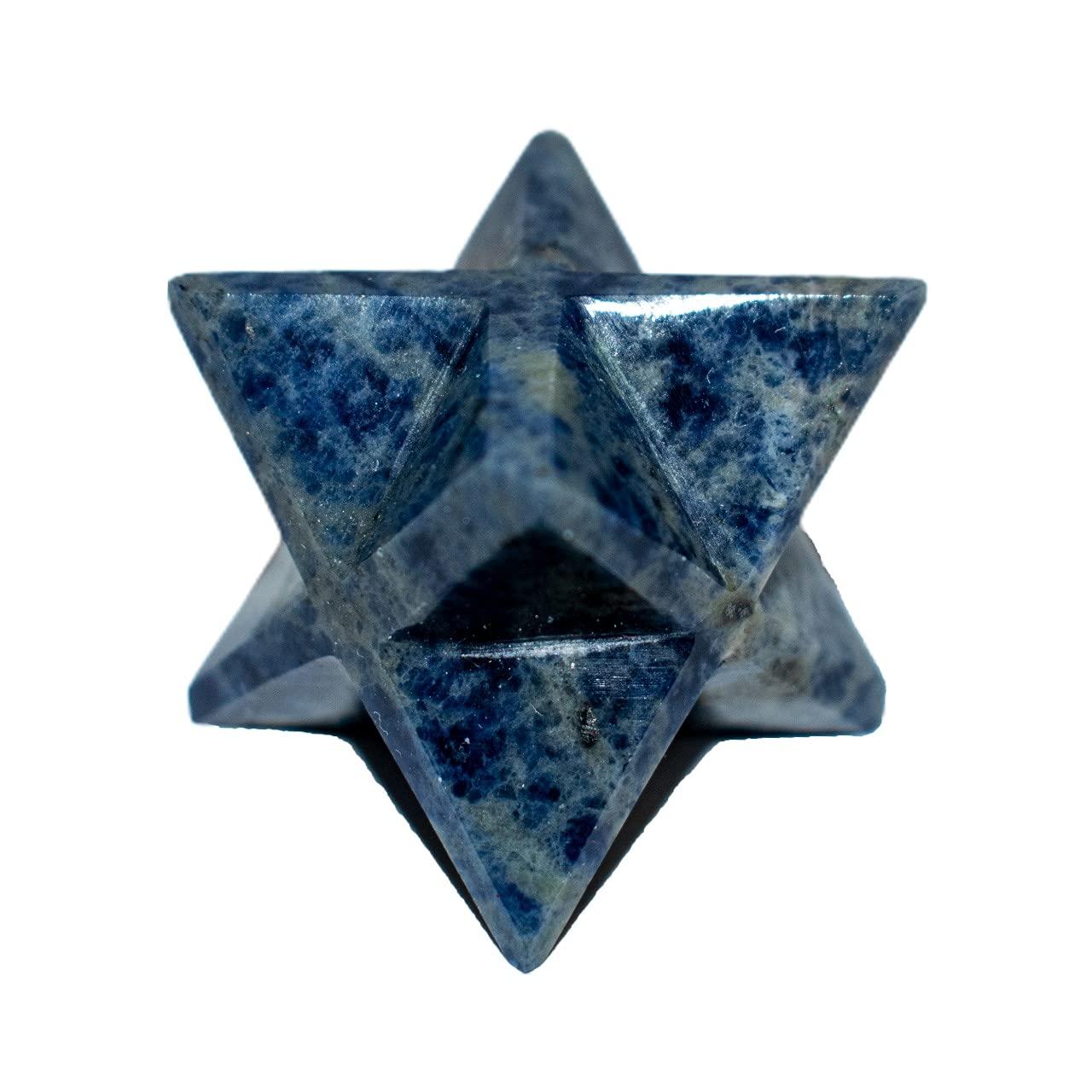 Arva 7-Chakra Star Merkaba Crystal Quartz for Reiki Healing | 45mm ...