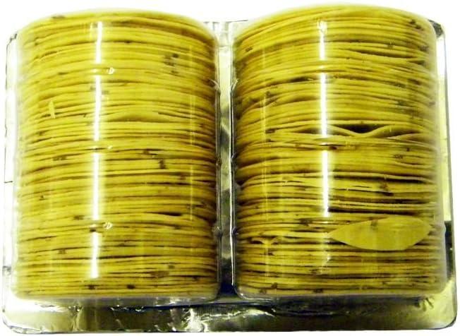 Heera Mini Pappadums Cumin (Jeera) 200g x 3 - Authentic Indian Snack ...