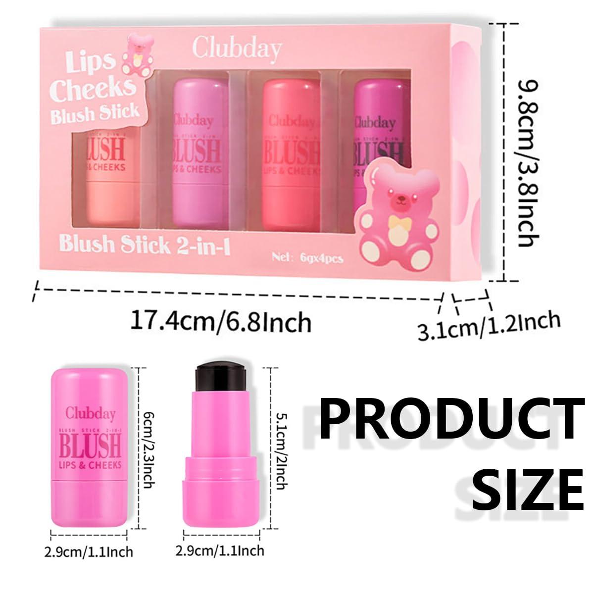 Cooling Water Jelly Tint Blush & Multi-Use Lip Stain - Longlasting ...