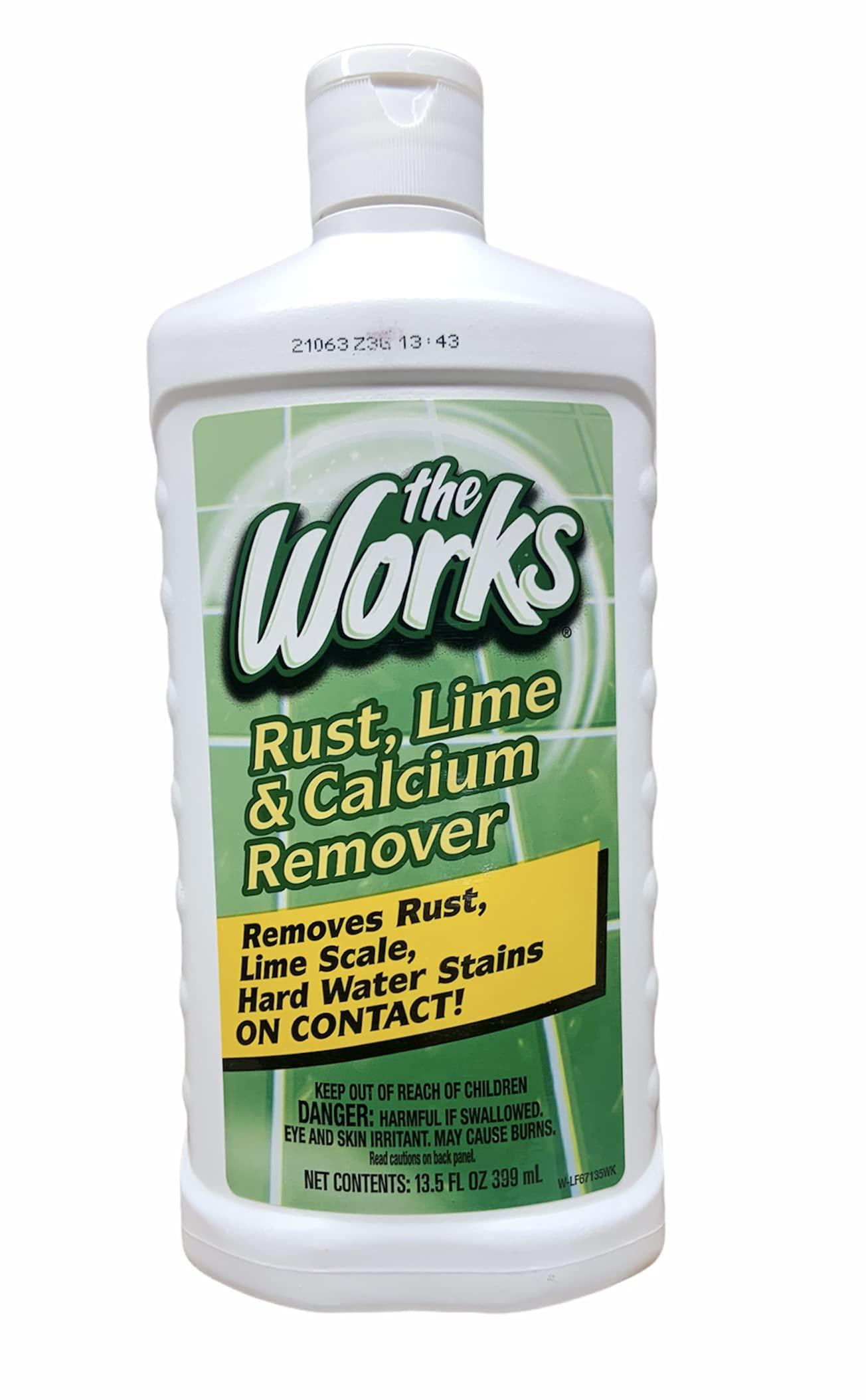 The Works Rust Lime and Calcium Remover - Fast-Acting Formula ...