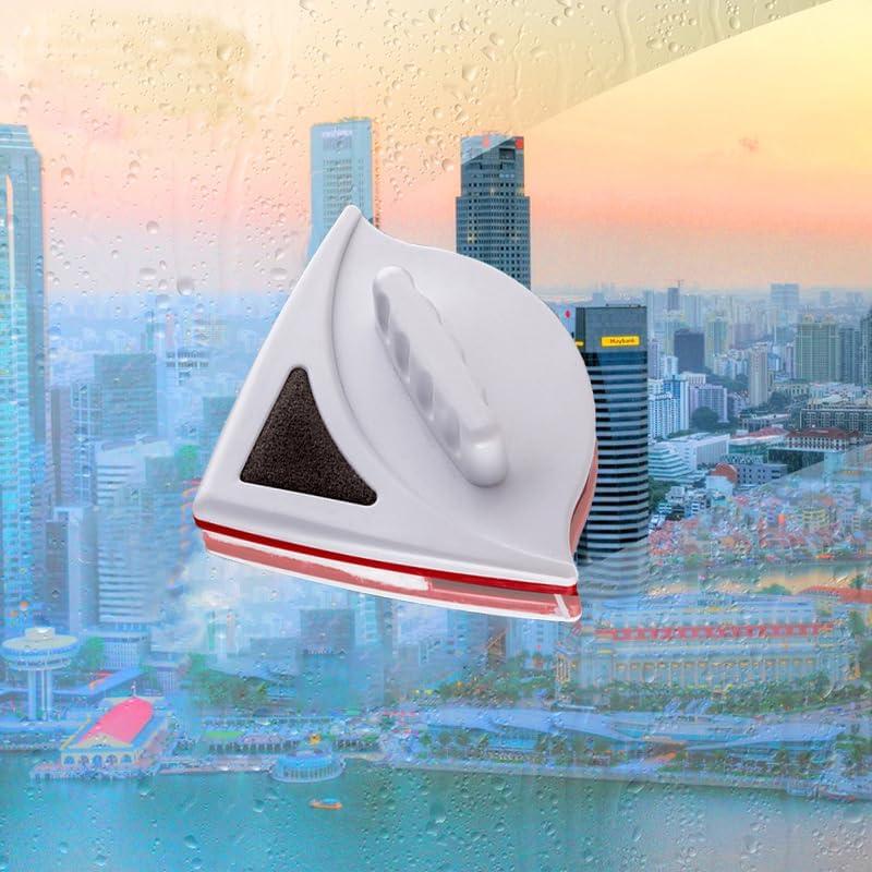 FGXY Shower Window Squeegee Magnetic Window Cleaner Double Sided Window ...