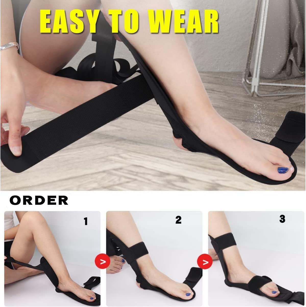Calf Stretcher for Leg, Hamstring & Ankle Stretching - Plantar ...