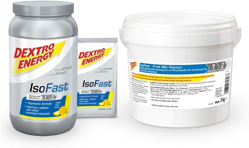 Dextro Energy ISO Fast Fruit Mix (3kg) | Hypotonic Electrolyte Powder ...