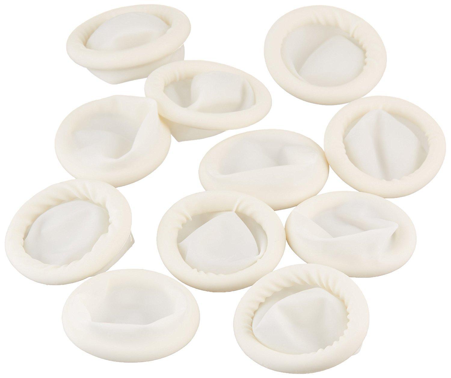 Powder-Free Large White Latex Finger Cots - Pack of 1440 | Bertech