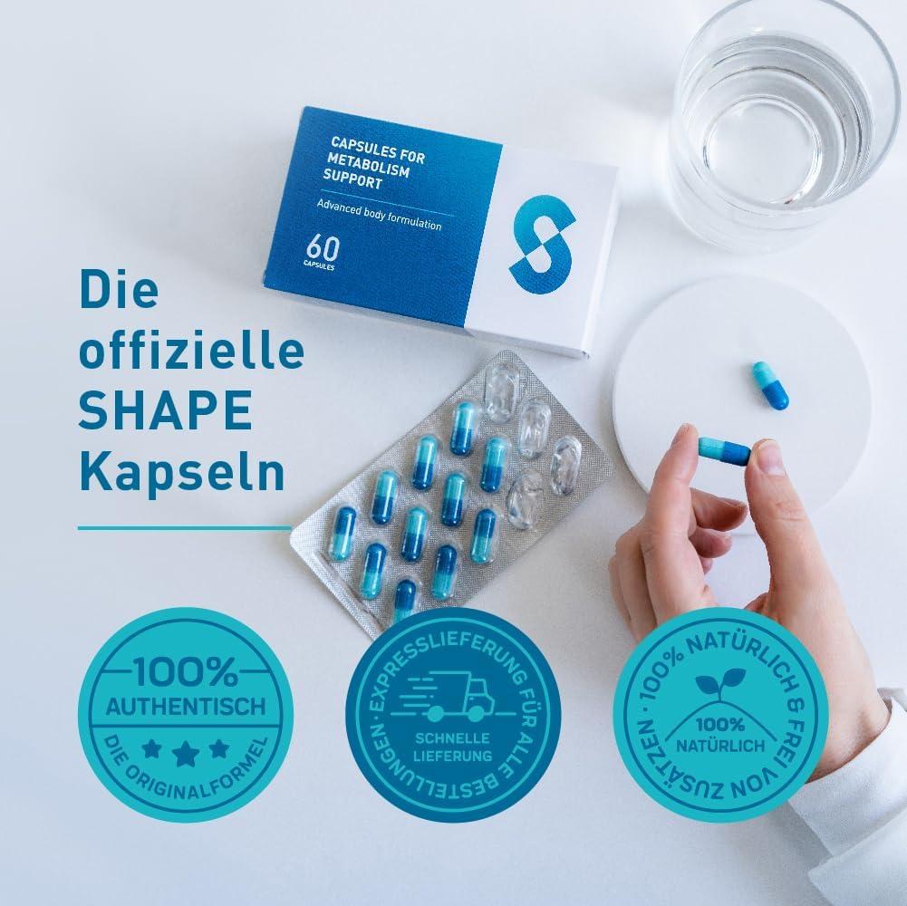 Advanced Body SHAPE Capsules - DUO Formula for Metabolism Support | 60 ...