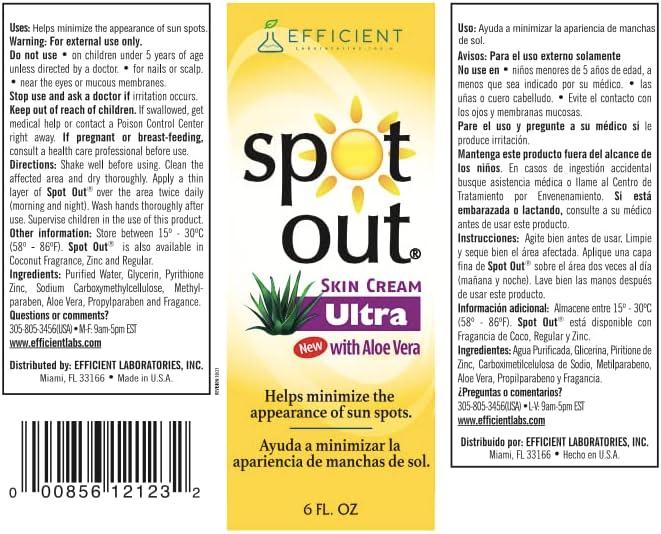 Spot Out Ultra 6oz Sunspot Skin Treatment Lotion - 6 Fl Oz (1 Pack ...