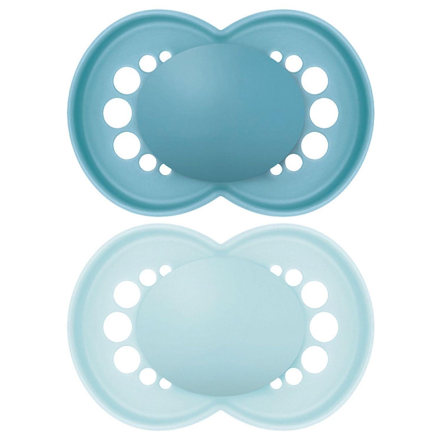 MAM Original Pacifier 18+ Months - 2 Pack Silicone Baby Pacifiers with ...