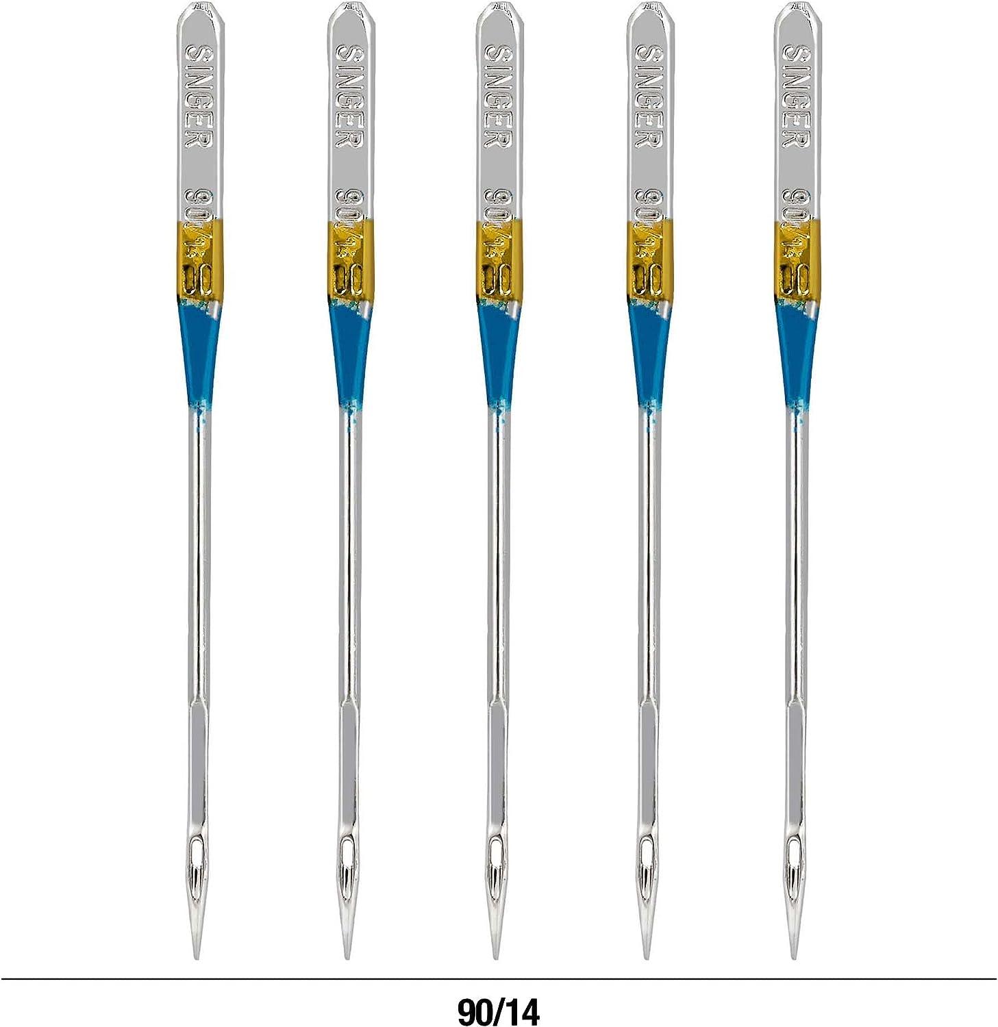 SINGER Ball Point Sewing Machine Needles Size 90/14 - Pack of 5 | Buy ...