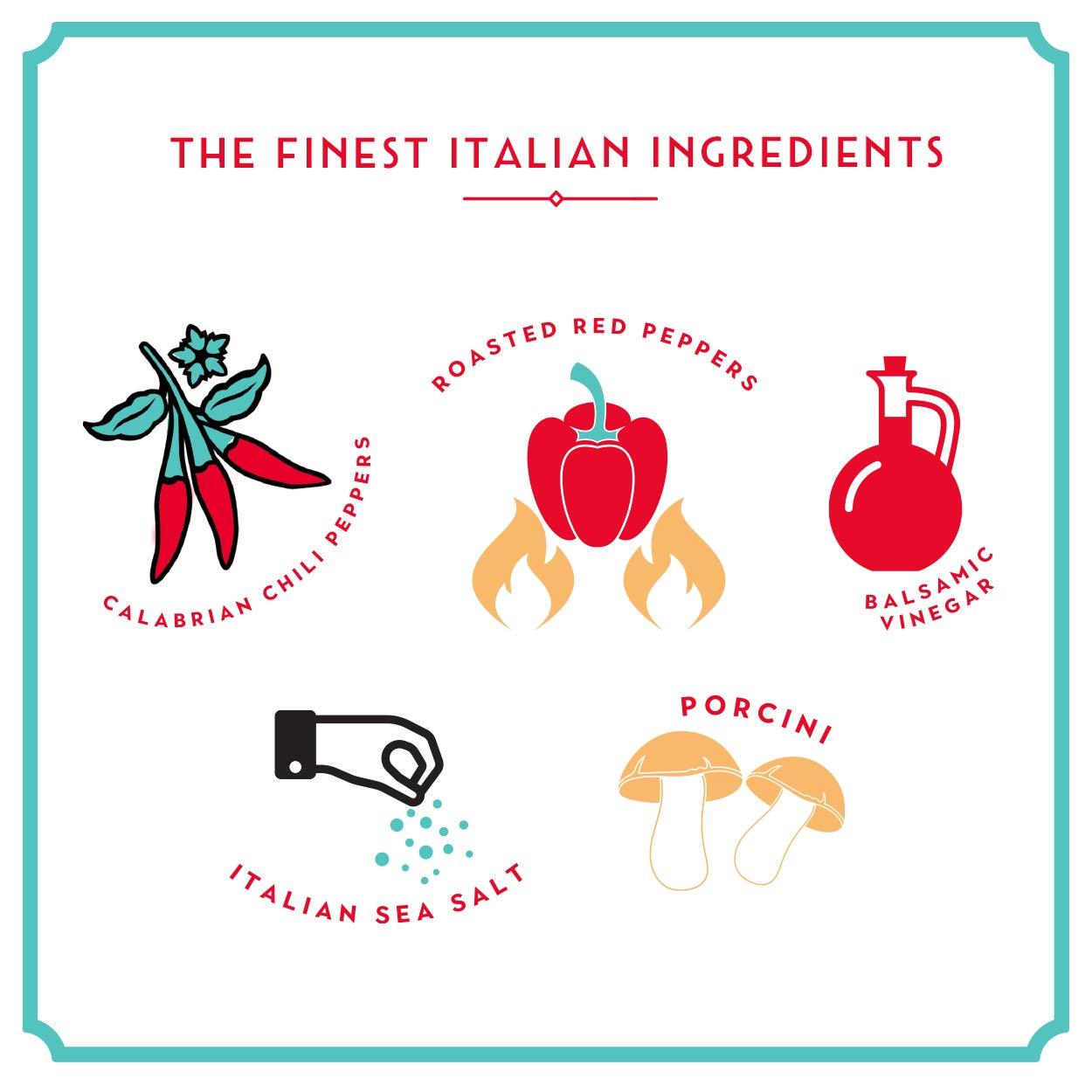 FIRELLI Italian Hot Sauce | 5oz Bottle (Pack of 2) | Perfect Kick for ...