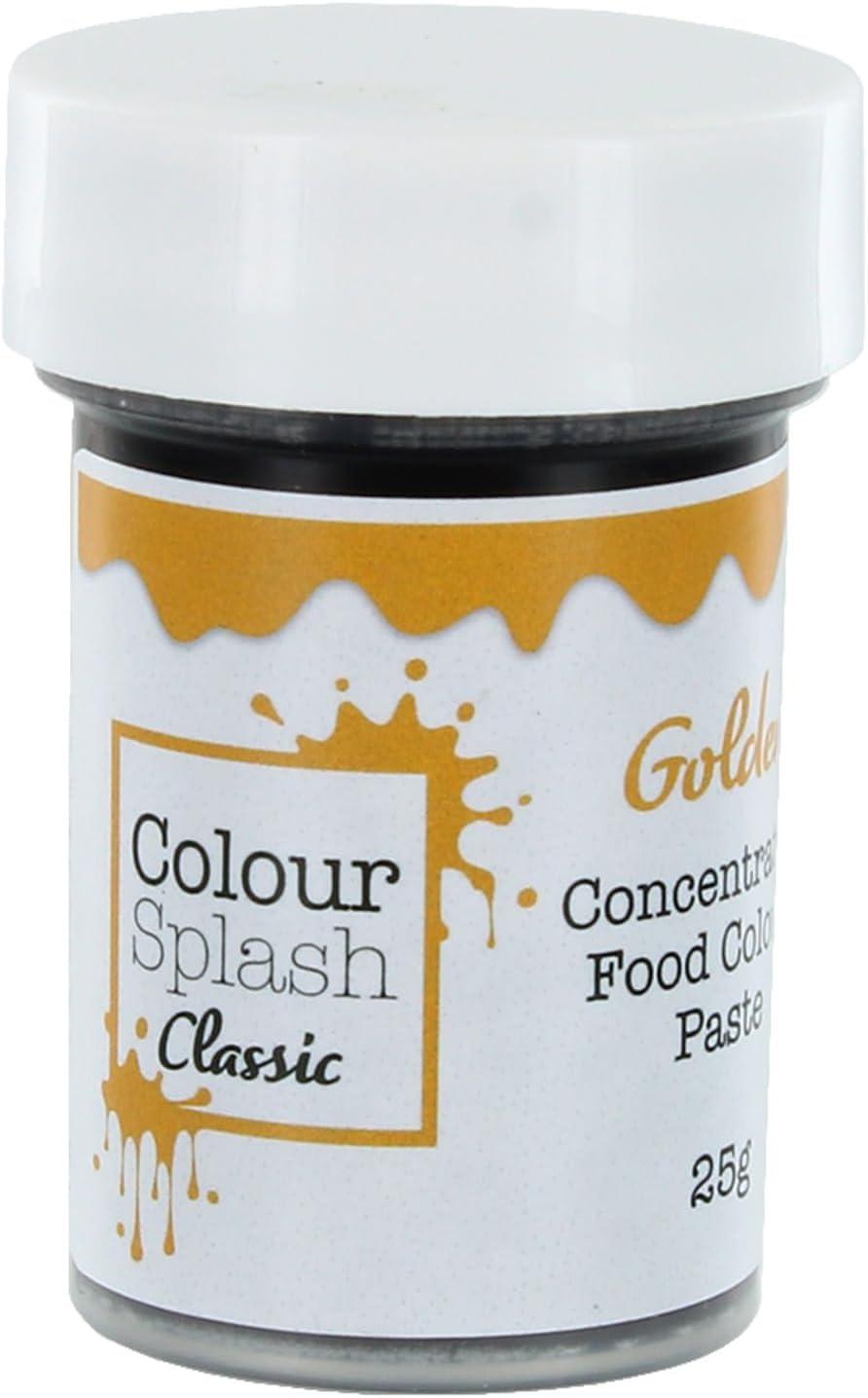 Golden Colour Splash Concentrated Food Colouring Paste - 25g | Vibrant ...