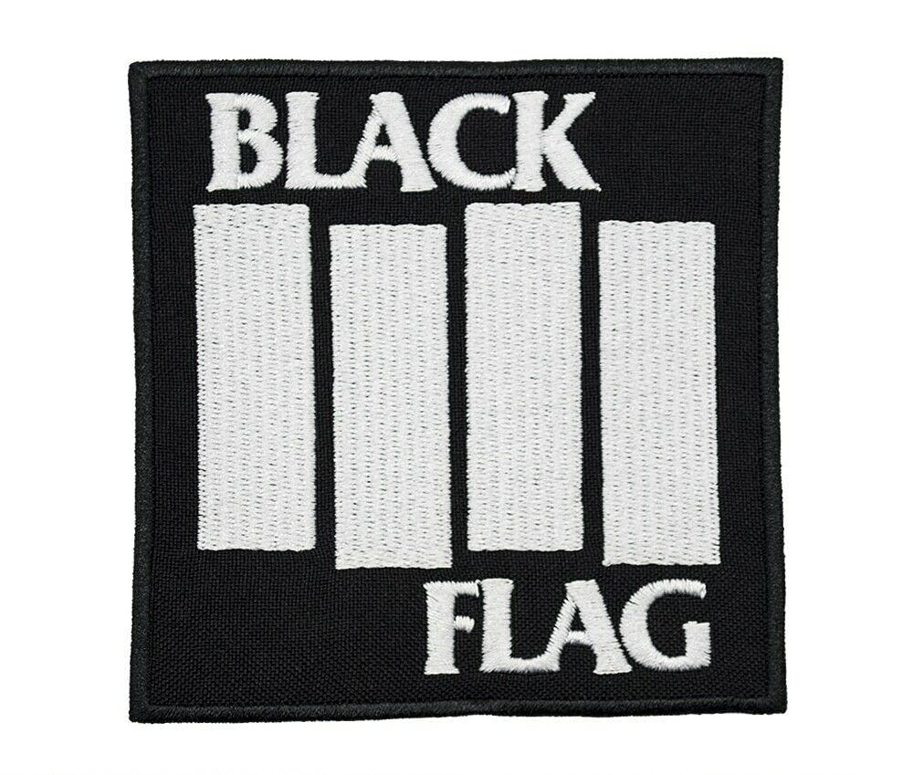 Music B Punk Rock Band Logo Patch - Iron On Embroidered Badge for Bags ...