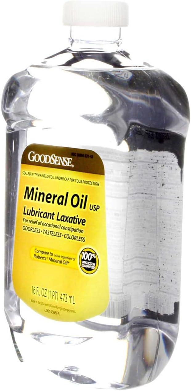 GoodSense Mineral Oil Lubricant Laxative 16 fl oz - Gentle Constipation Relief