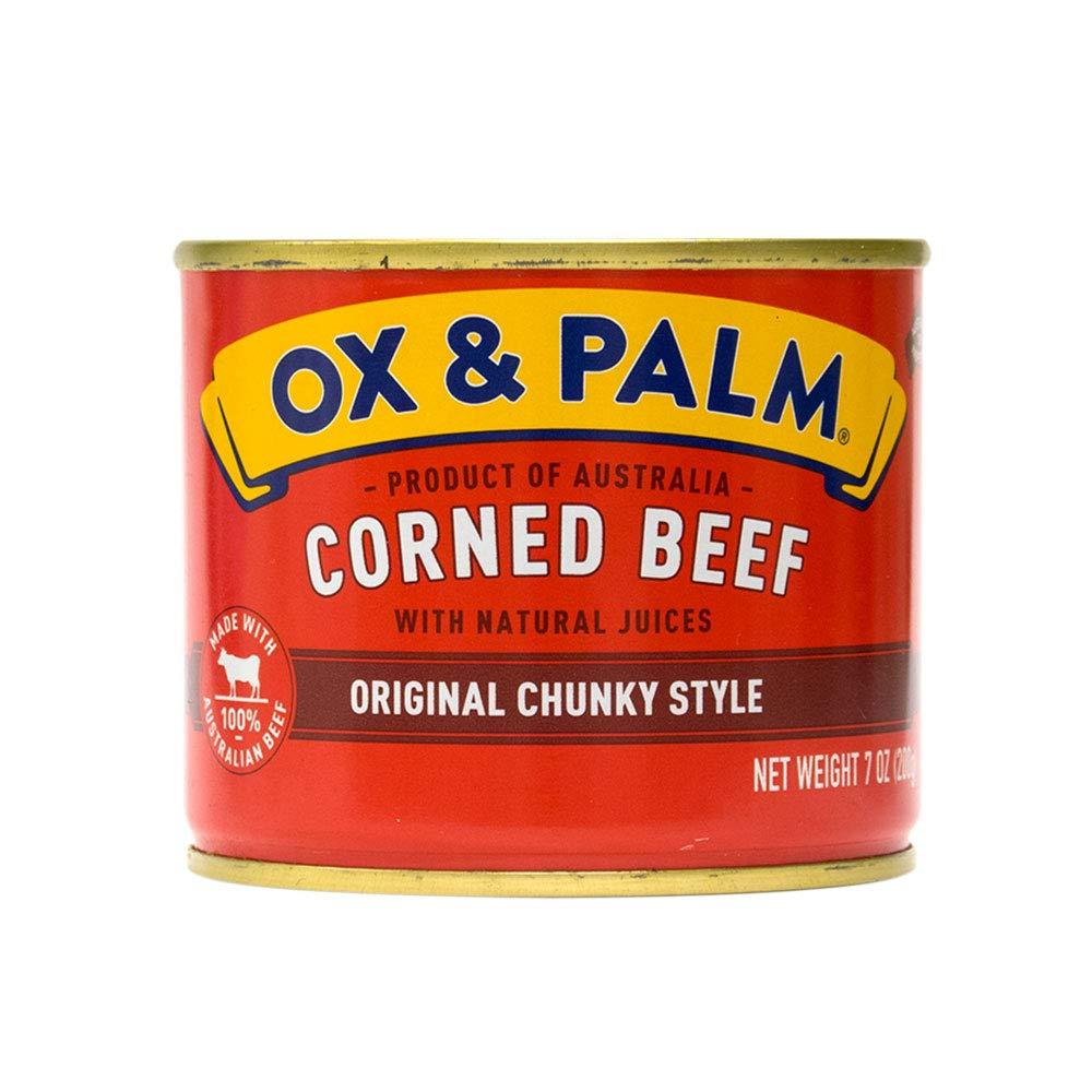 Ox & Palm Corned Beef Original Chunky Style 7 oz (Pack of 1) | Buy Now ...