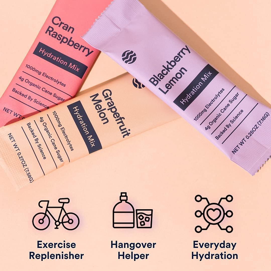 Basis Hydration Low Sugar Powder Packets, Electrolyte Mix, Keto ...