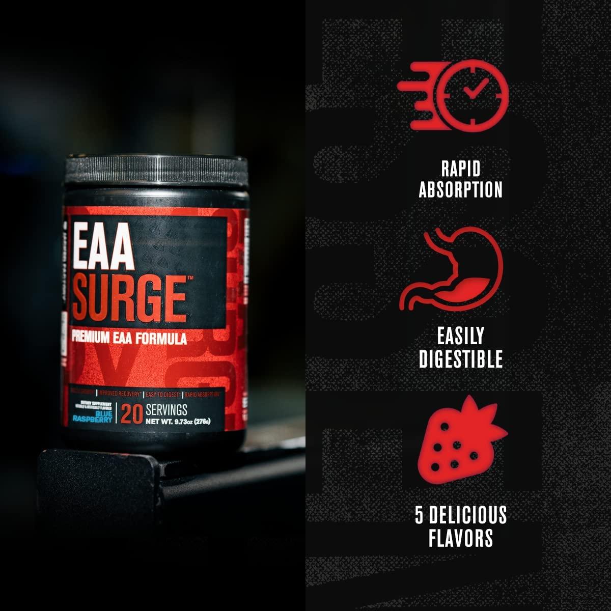 EAA Surge Premium EAA Supplement - Muscle Building & Recovery Powder ...